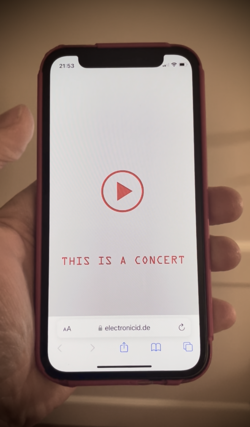 This is a concert - electronic id